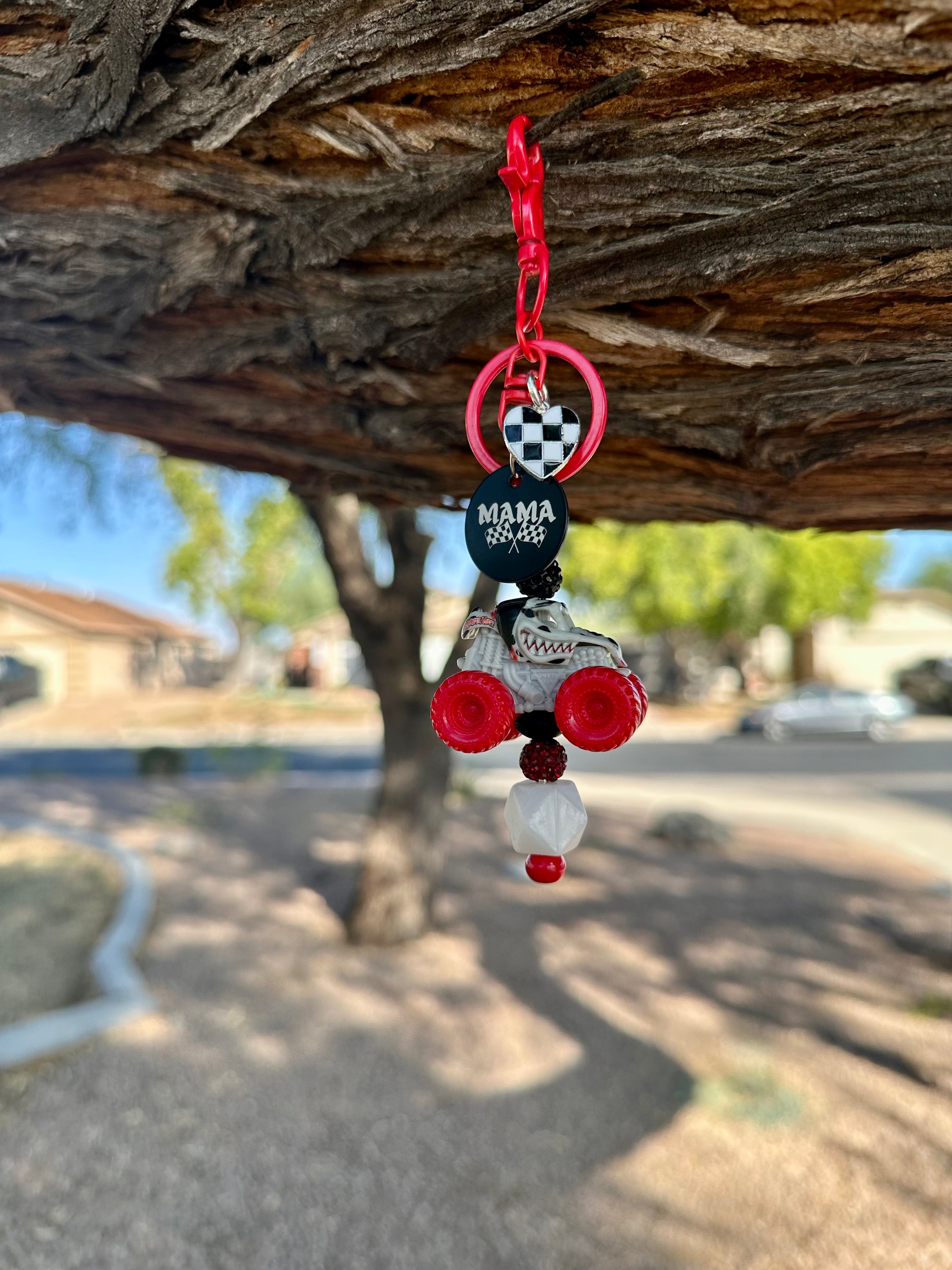 Monster Truck Keychains – Get Stitched Designs